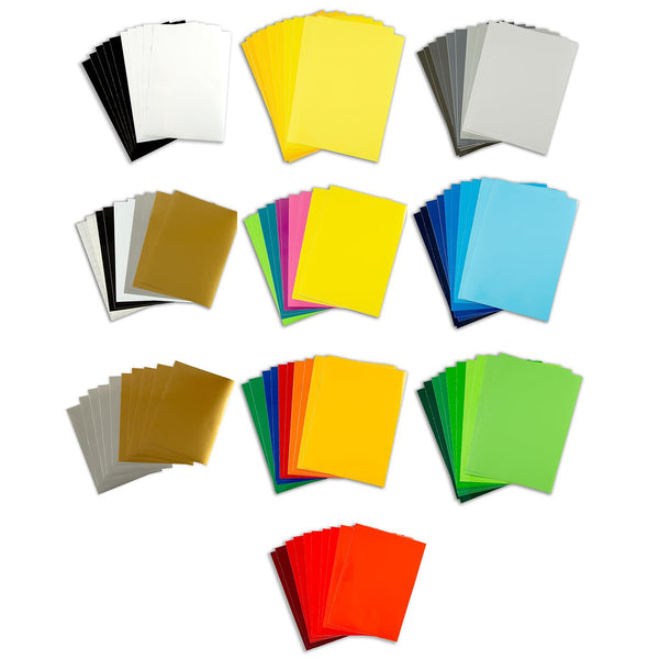 Self-adhesive vinyl Compilation • A4 • Matte finish • 100 sheets ...
